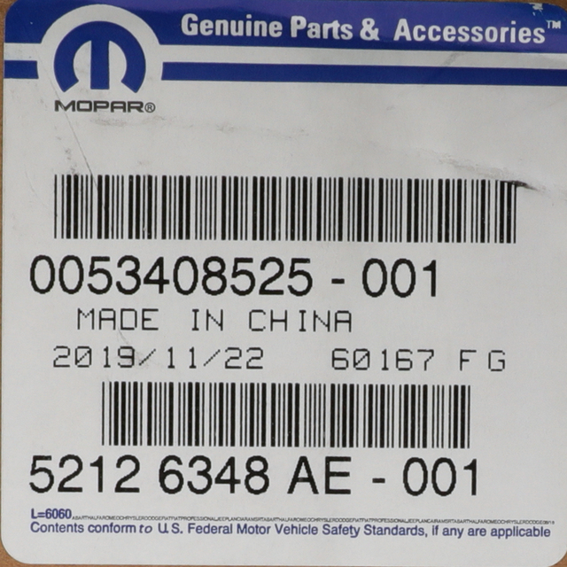 2007-2018 Jeep OEM NEW 2007-2018 Mopar Jeep Wrangler JK Wrangler Gear ...