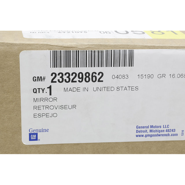 2013-2017 GM OEM NEW 2013-17 GM Chevrolet GMC Outside Rear Left View ...