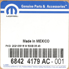2019-2020 Ram 1500 Door Module, Left Front Door 68424179AC | Mopar OEM ...