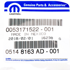 2010-2024 Mopar Jumper Wiring 5148163AE | QuirkParts