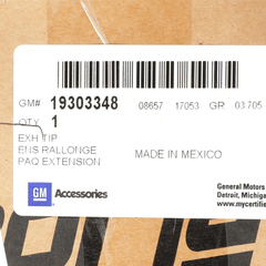 2014-2023 GM OEM NEW 2014-20 GM Chevrolet GMC Cadillac Exhaust Tip Tail ...