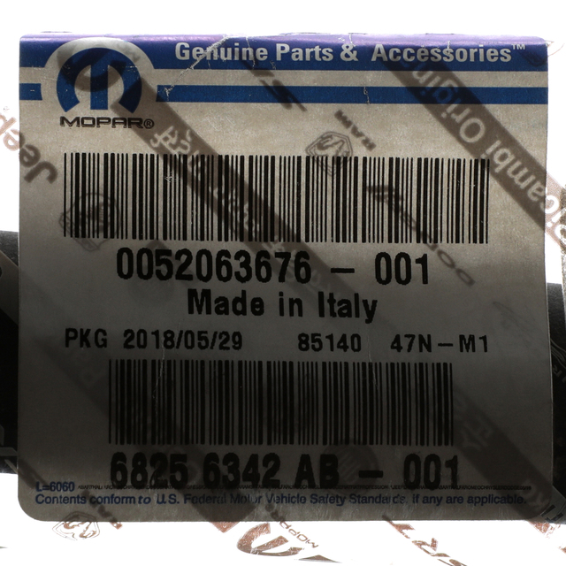 2015-2023 Jeep Renegade Door Lower Secondary Weatherstrip 68520217AA ...
