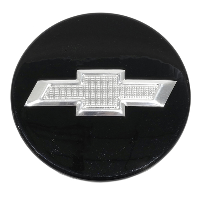 2012-2024 Chevrolet Wheel Cap in Black with Silver Bowtie Logo 22791586 ...