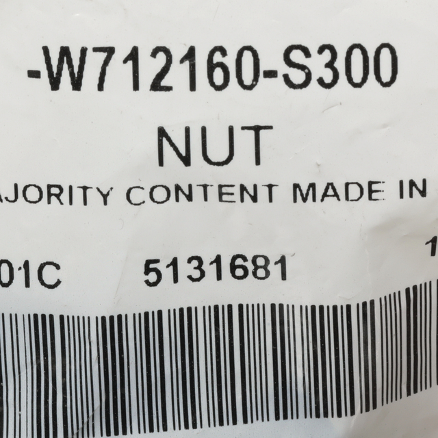 2007-2023 Ford Headlamp Assembly Nut -W712160-S300 | QuirkParts