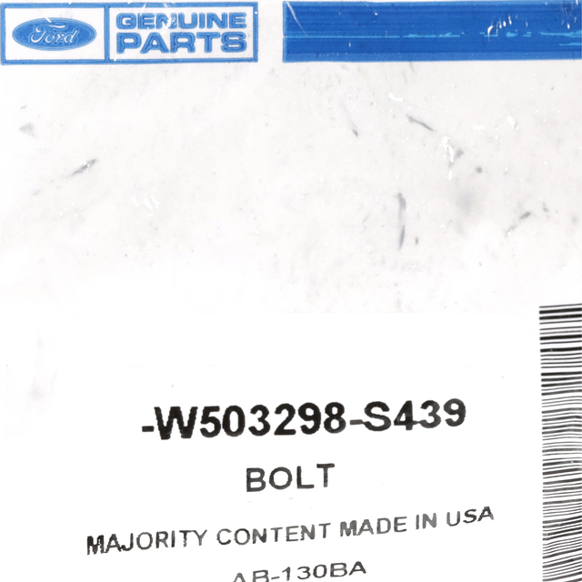 2008-2014 Ford Water Pump Assembly Bolt -W503298-S439 | QuirkParts