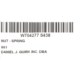2005-2019 Ford Fender Liner Nut -W704277-S438 | QuirkParts