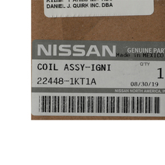 2007-2020 Nissan Ignition Coil 22448-1KT1A | QuirkParts