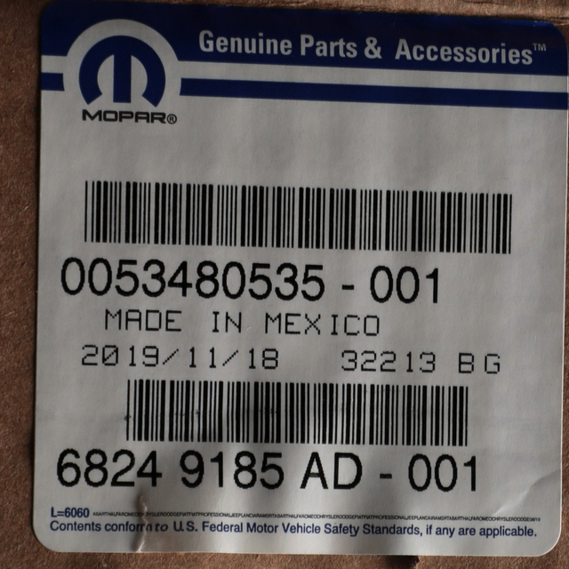 2017-2022 Jeep Compass OEM NEW 2018-2020 Mopar Jeep Compass 2.4L ...