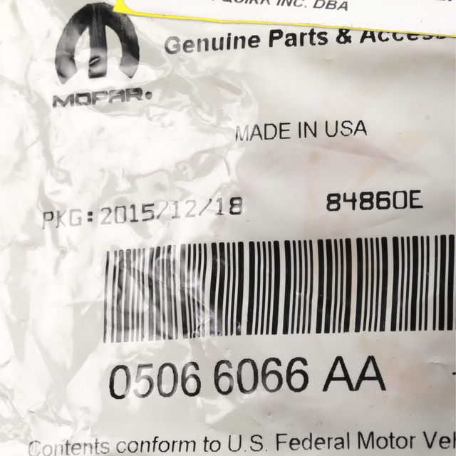 2002-2012 Mopar OEM NEW 2002-2012 Mopar Jeep Dodge Liberty Nitro Seal ...