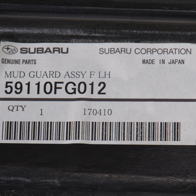 2008-2011 Subaru Impreza OEM NEW 2008-2011 Subaru Driver Side Fender ...
