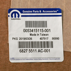 2017-2023 Mopar OEM NEW Mopar 2017-2020 Dodge Jeep Grand Cherokee Front ...