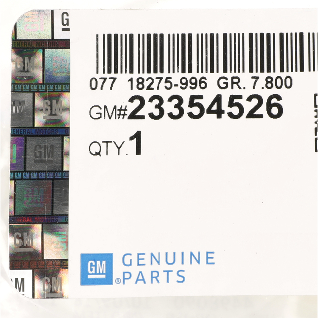 2016-2019 GM License Plate Bracket 23354526 | QuirkParts