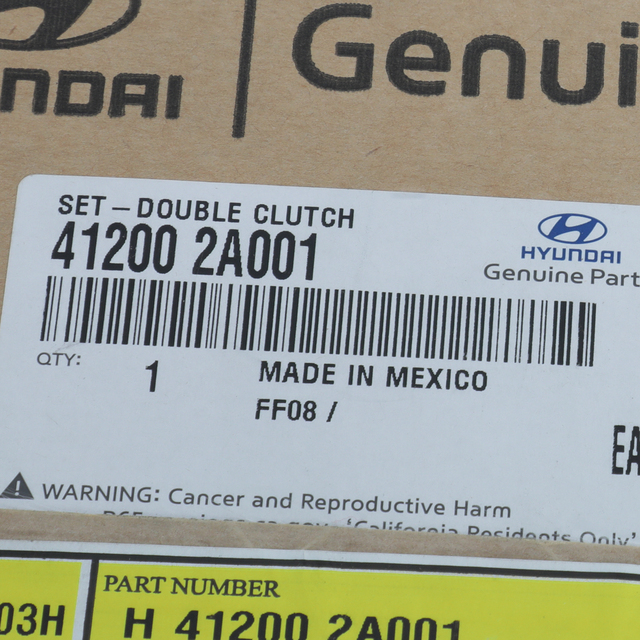 41200-2A001 - Clutch Assembly - 2012-2017 Hyundai Veloster | OEM ...