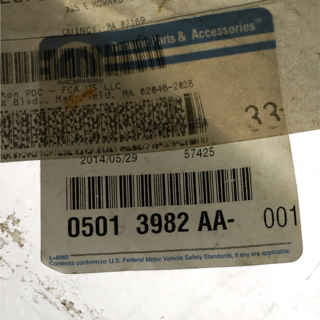 Wiring 5013982AA | QuirkParts