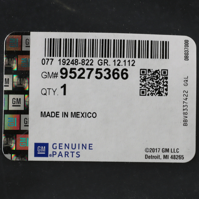 2015-2021 GM Lower Molding 95275366 | QuirkParts