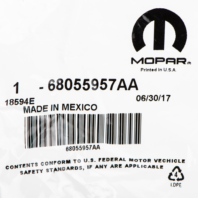 2009-2022 Mopar Bed Extender Lock Cylinder 68055957AA | Mopar OEM Parts ...