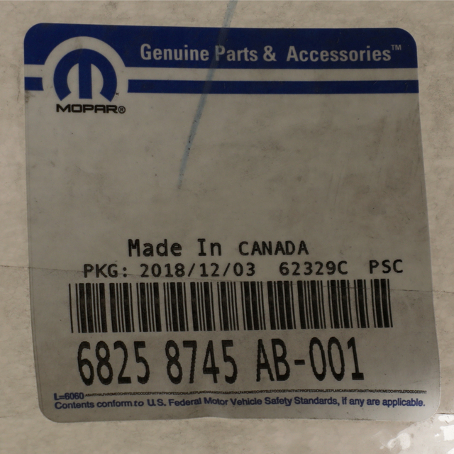 2015-2023 Dodge Challenger Front Air Dam 68258745AB | QuirkParts