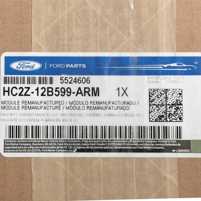 OEM NEW Ford Remanufactured Module Engine Control HC2Z-12B599-ARM HC2Z ...