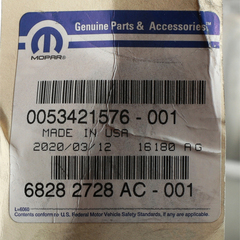 2016-2021 Mopar Lower Control Arm, Right 68282728AC | QuirkParts