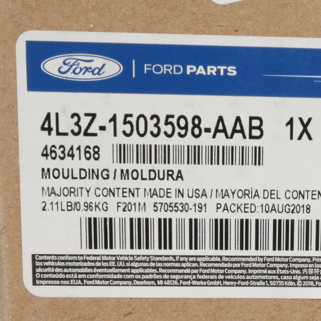 2004-2008 Ford OEM NEW Ford 2004-08 F150 A Pillar Side Interior Grey ...