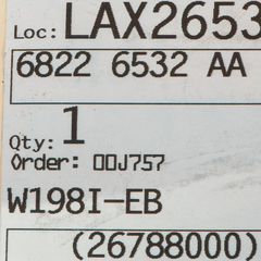 68226532AA - OEM NEW Mopar 2015-2019 Dodge Charger Fascia To Fender ...