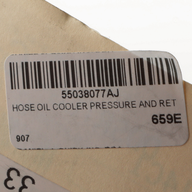 2011-2013 Mopar Oil Cooler Pressure And Return Hose And Tube 55038077AL ...