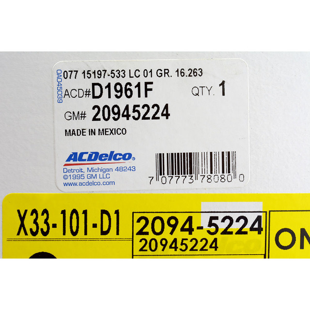 2007-2017 GMC Window Switch 20945224 | QuirkParts