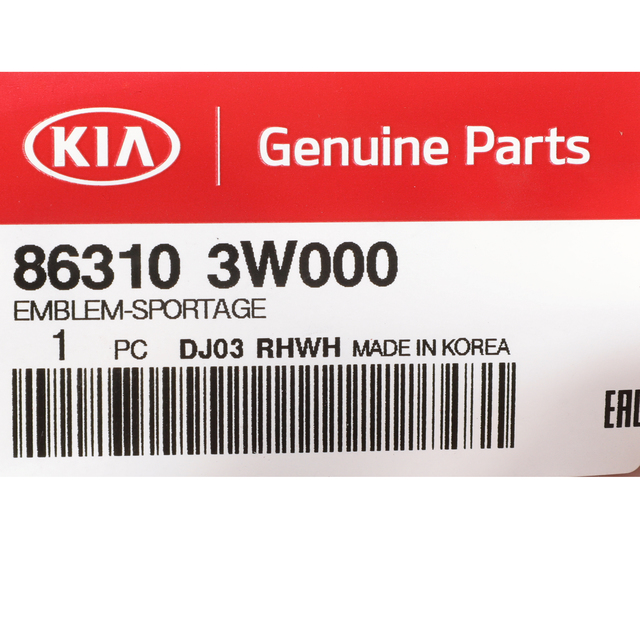 2011-2016 Kia Sportage OEM NEW 2011-201 Kia Sportage Wagon EX Emblem ...