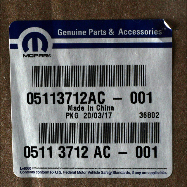 2014-2020 Dodge Durango OEM NEW 2014-2020 Mopar Dodge Durango Chrome ...