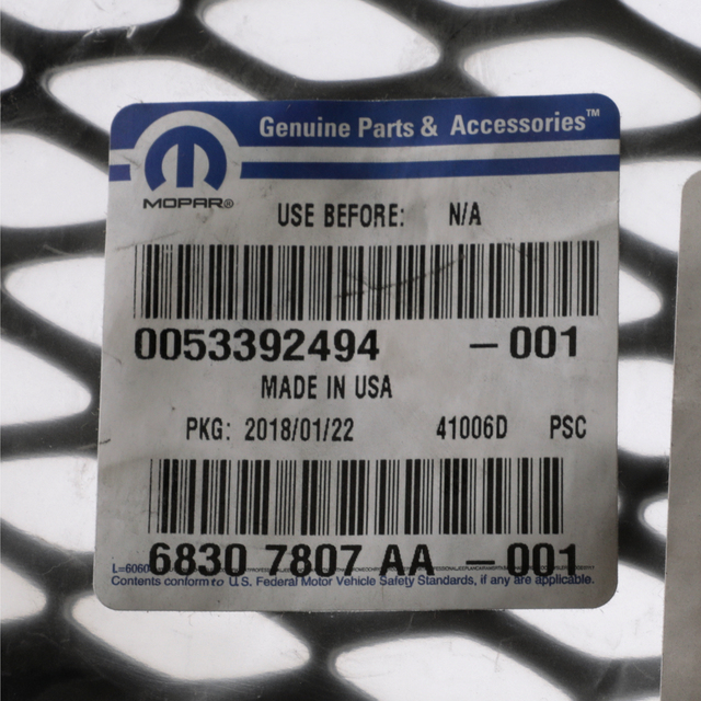 2018-2020 Dodge Durango OEM NEW 18-20 Mopar Dodge Durango 6Cyl 3.6L 8 ...