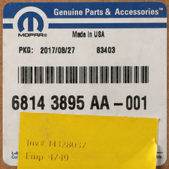 2012-2018 Jeep Auxiliary Trans Oil Cooler Kit 68143895AA | Mopar OEM ...