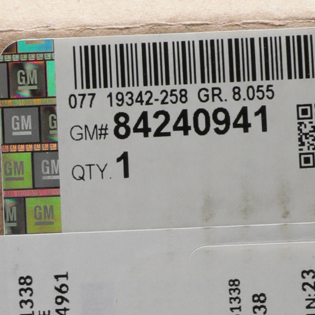 2017-2019 Chevrolet OEM NEW 2017-2020 GM Chevrolet GMC Front Intake ...