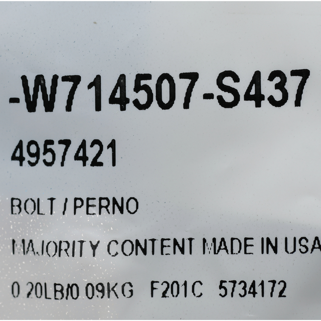 2009-2024 Ford Ignition Coil Bolt -W714507-S437 | QuirkParts