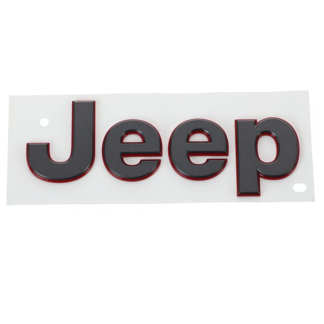 2018-2025 Jeep 2018-2021 Jeep Wrangler Jl Gray W/red Outline Fender ...