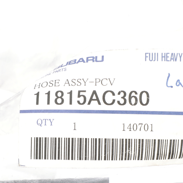 Hose Ay PCV 11815AC360 | QuirkParts