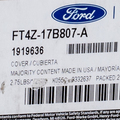 2015-2016 Ford Edge Rear Bumper Protector Black Scratch Scuff Pad OE ...
