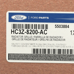 2017-2019 Ford Grille Assembly HC3Z-8200-AC | QuirkParts