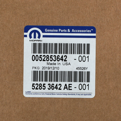 2011-2025 Mopar Drive Shaft 52853642AF | Mopar OEM Parts Outlet