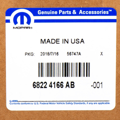 2014-2021 Mopar Blower With Wheel Motor 68224166AB | QuirkParts