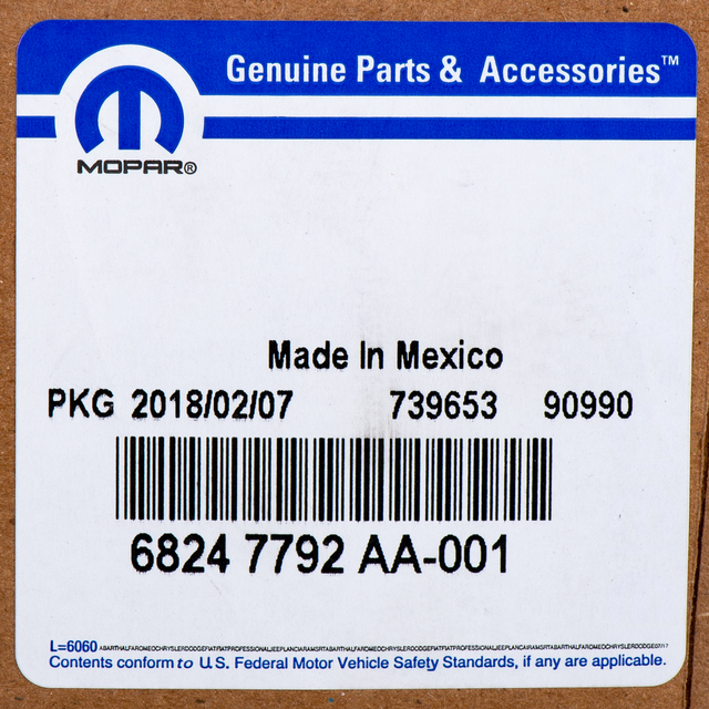 2015-2023 Dodge Challenger OEM NEW Mopar 2015-2019 Dodge Challenger ...