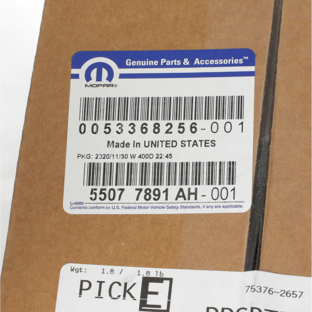 2007-2018 Jeep OEM NEW 2007-2018 Mopar Jeep Wrangler JK Wrangler Lamp ...