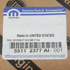 2009-2022 Mopar OEM NEW Mopar 09-19 Ram 1500 Front Door Belt Outer ...