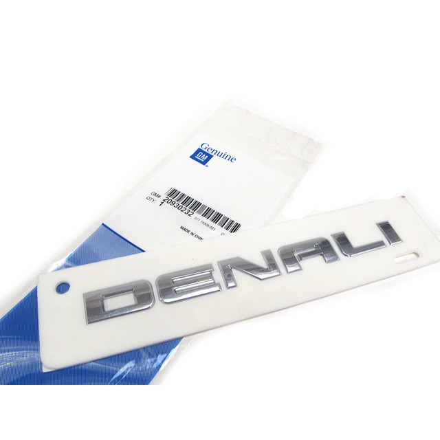 2011-2020 GM GMC Acadia 'Denali' Nameplate Emblem OEM NEW Genuine ...