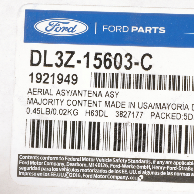 2009-2018 Ford Remote Start System, Antenna Kit DL3Z-15603-C | QuirkParts