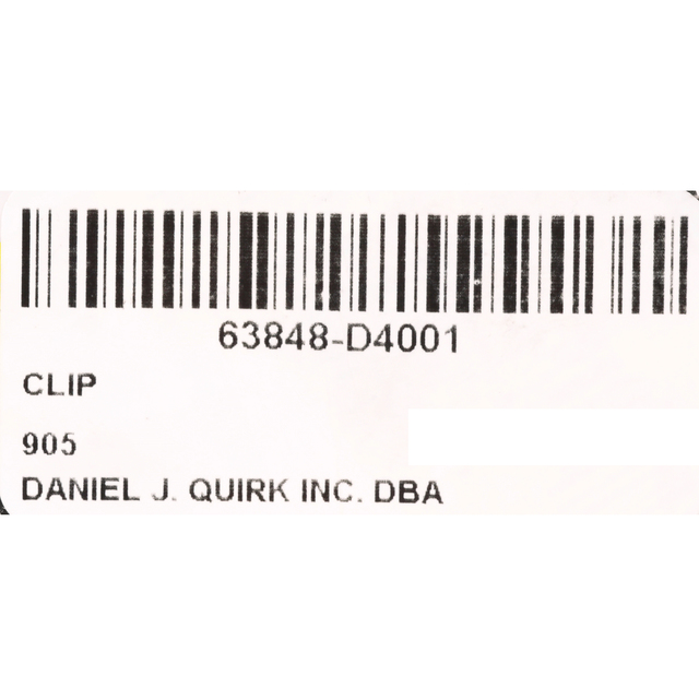 1998-2019 Nissan Fender Liner Clip 63848-D4001 | QuirkParts