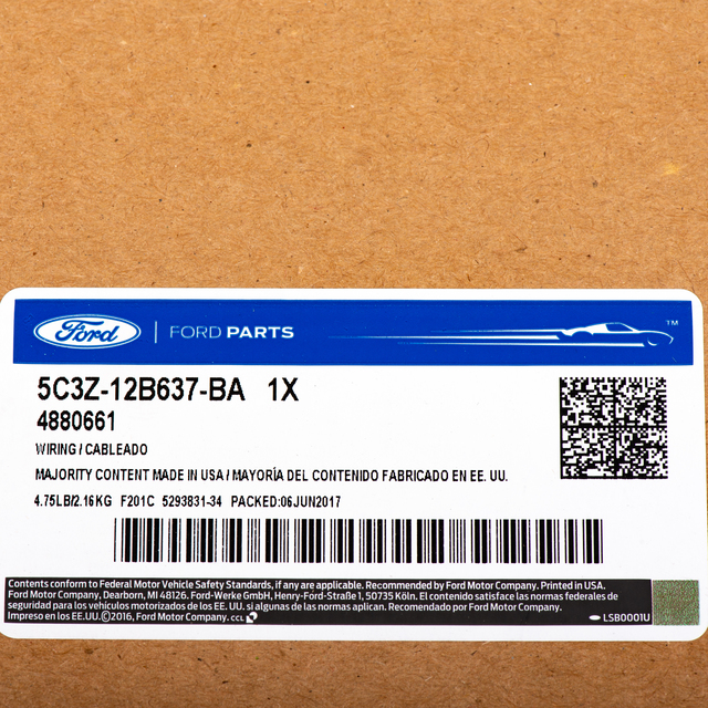 Wire Assembly 5C3Z-12B637-BA | QuirkParts