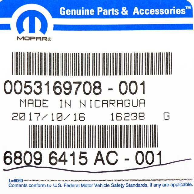 2013-2024 Mopar OEM NEW 2013-2018 Mopar Ram 1500 2500 3500 Chrysler ...