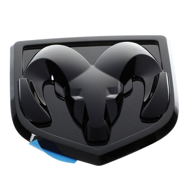2013-2024 Ram 2013-2024 Ram Black Ram Head Tailgate Emblem Badge ...