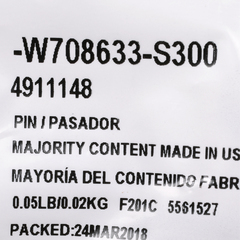 2010-2025 Ford Fender Liner Retainer Clip -W708633-S300 | QuirkParts
