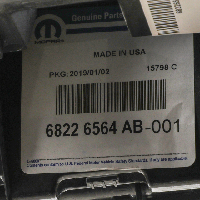 2015-2021 Dodge Charger OEM NEW Mopar 15-19 Dodge Charger Rear Bumper ...